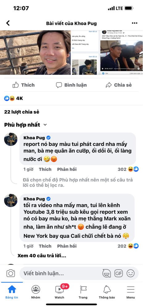 khoa pug đích thực là vozer rồi | VOZ